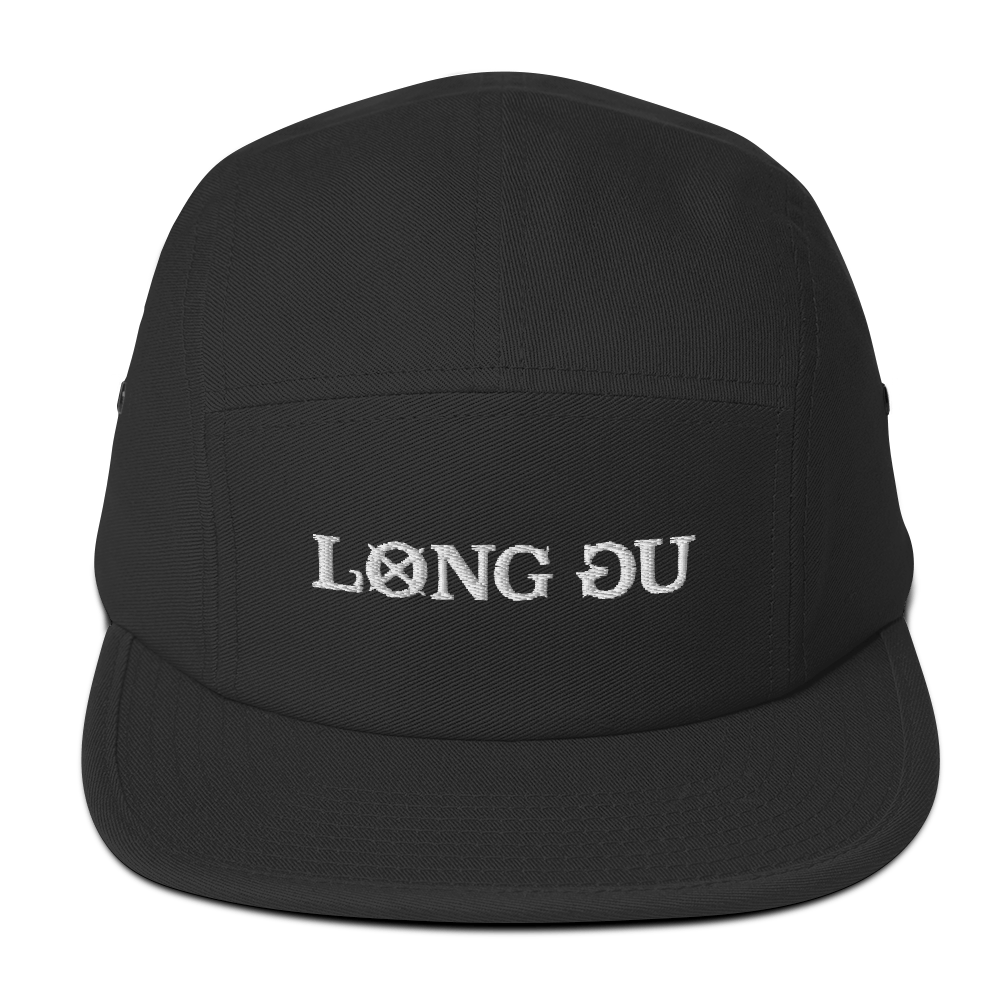 Long Gu 5-Panel Logo Cap